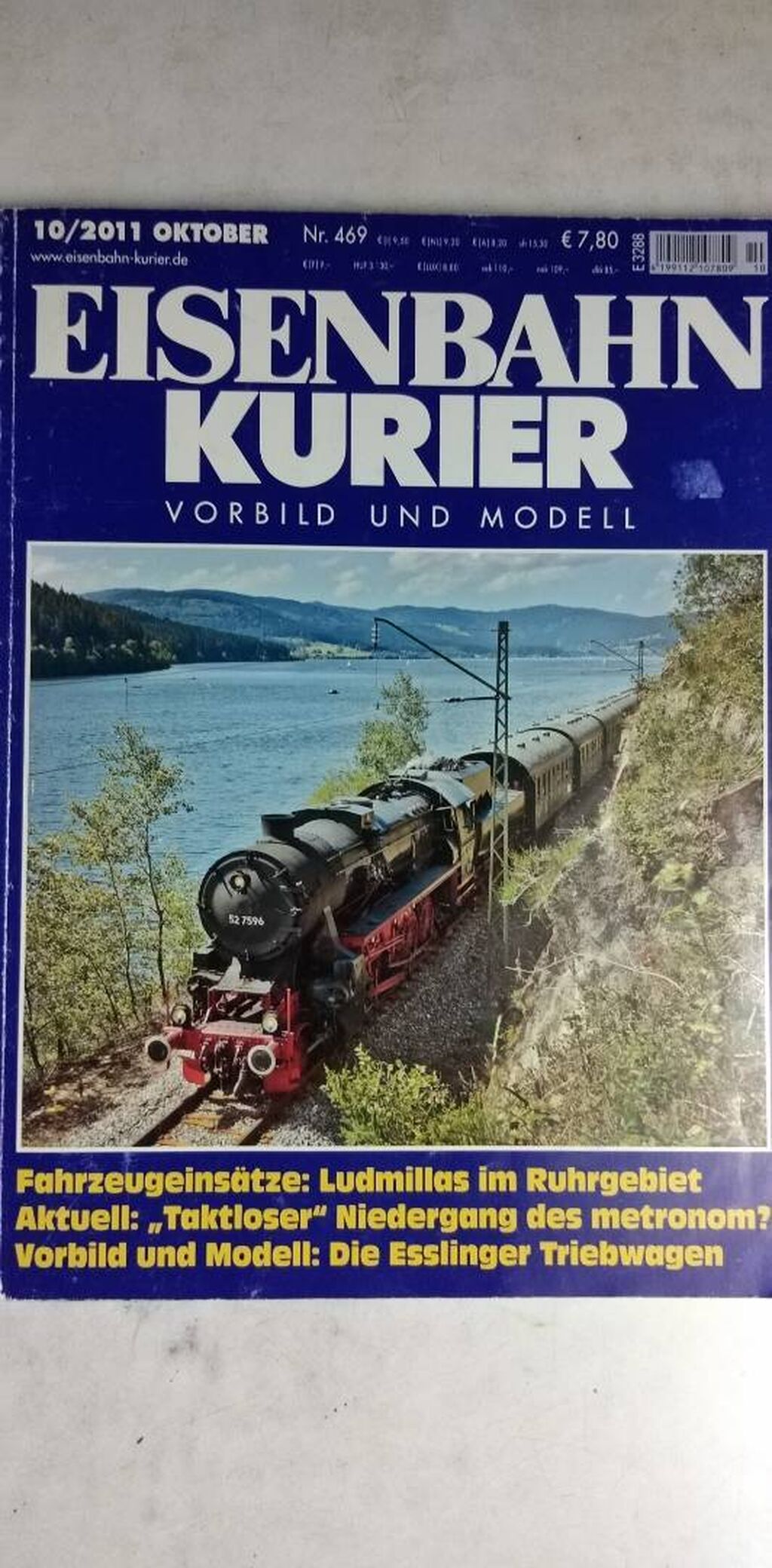 Katalog (magazin) Eisenbahn kurier o modelima zeleznice 10-2011