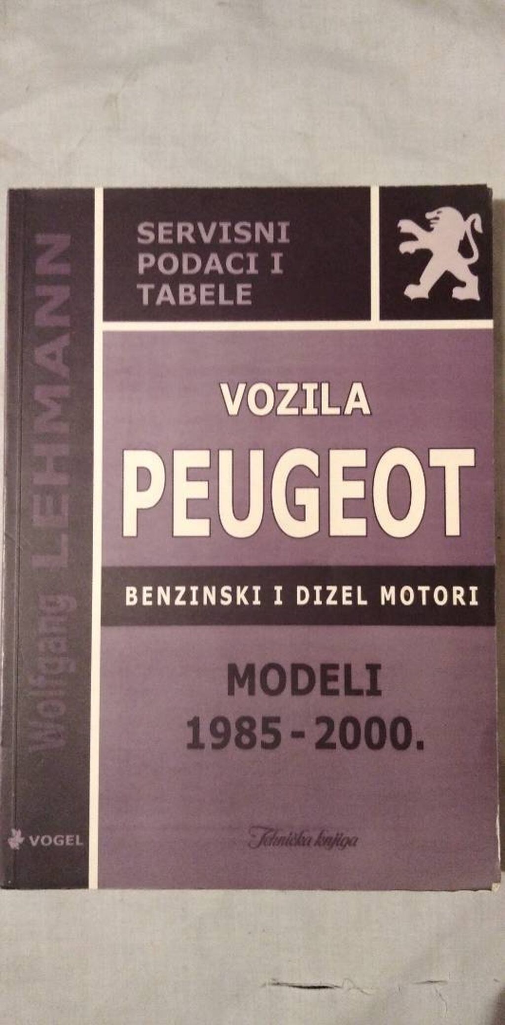 Tehnicka knjiga:Vozila Peugeot svi modeli,0 (30boxer,306