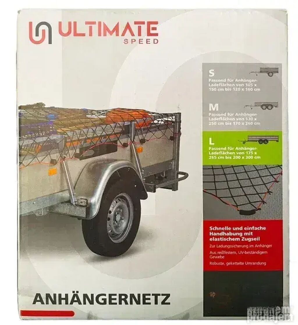 *** AKCIJA *** #2039 Mreža za prikolicu - ULTIMATE Germany; **Potpuno