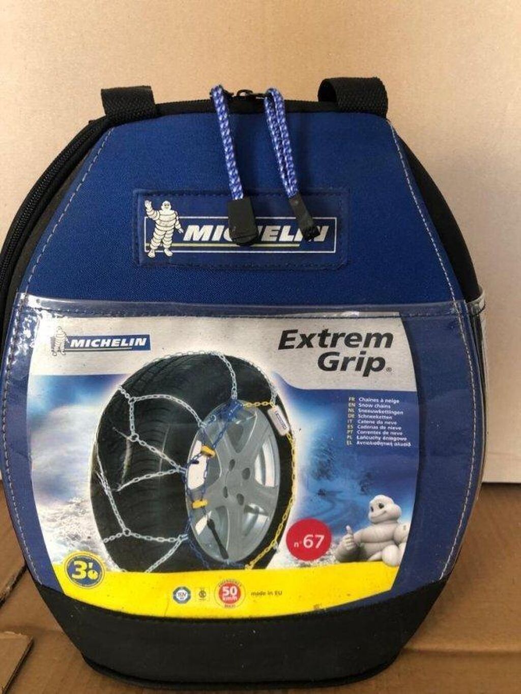 Kvalitetni lanci za sneg MICHELIN; Extrem Grip; Dimenzije pneumatika