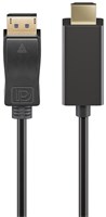 KABEL DisplayPort - HDMI 2m 4K UHD