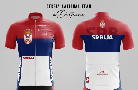 Doltcini Biciklistički dres reprezentacije srbije,l veličina ( 98-srbija-L )