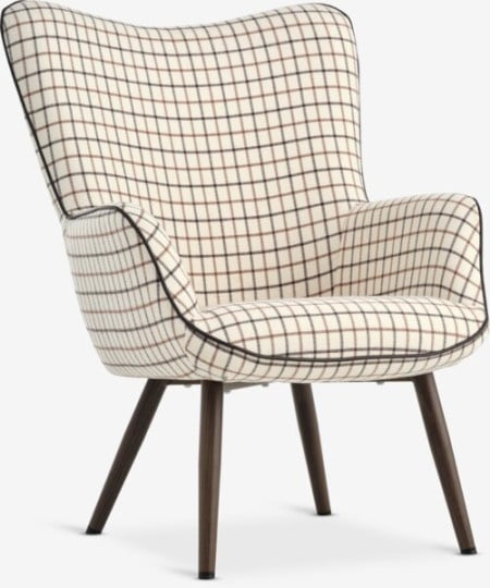 Armchair striped - klub fotelja