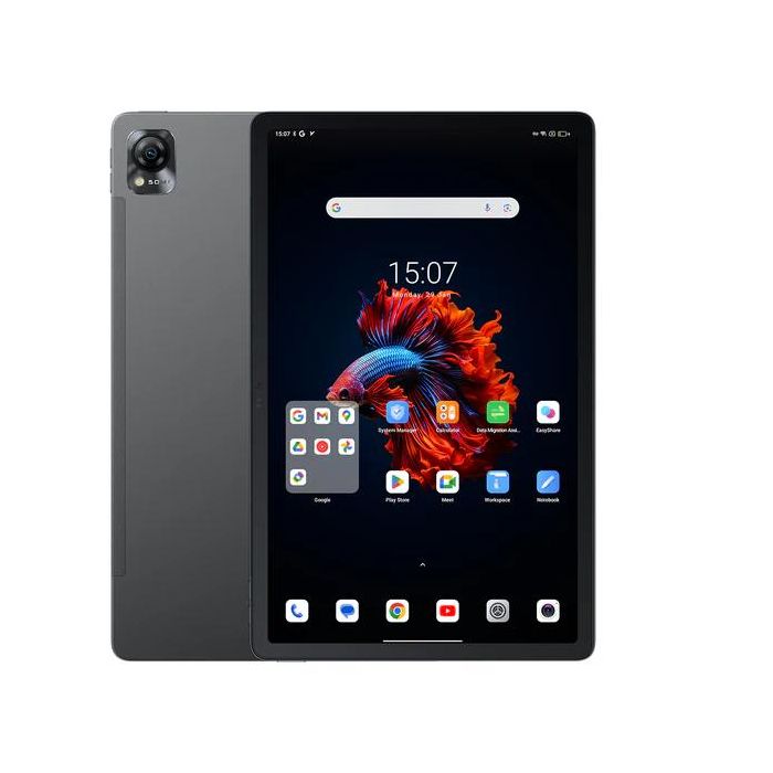 Tablet 11.5 Blackview MEGA 1 LTE 1200x2000 FHD+ 120Hz/8GB/256GB/13MP-50MP/FPR/Android 13/Gray