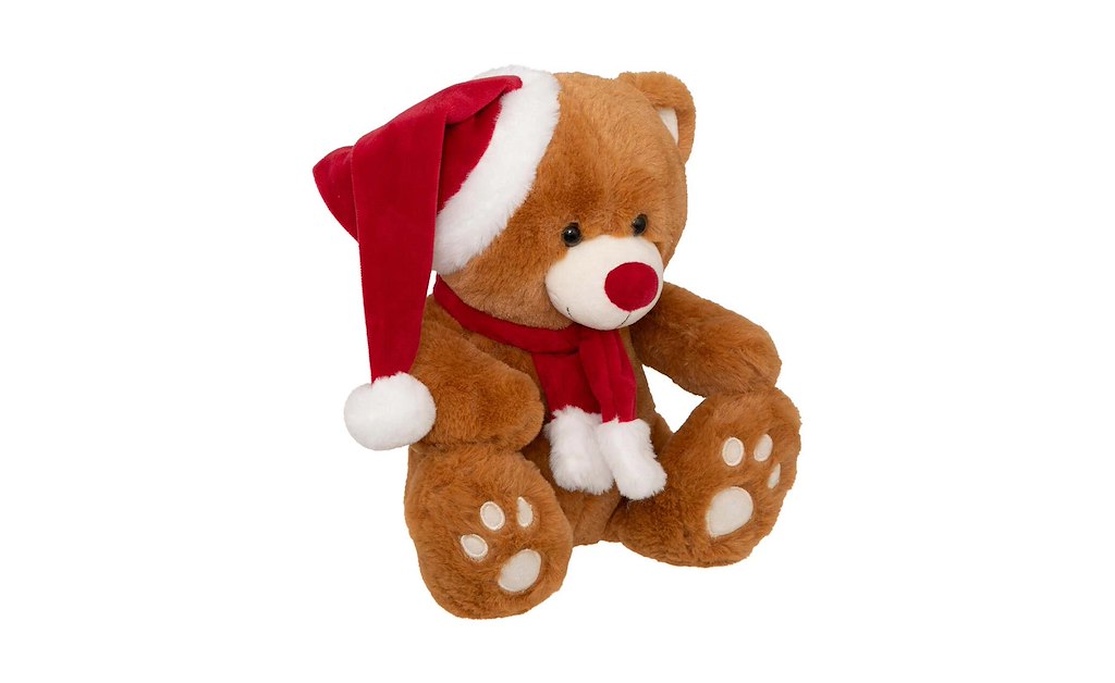 Dekoracija xmas bear 34 cm