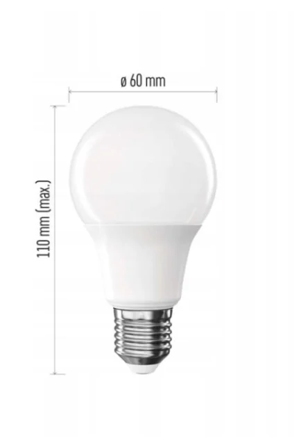 Emos zl5f47 Led sijalica basic a60 8,8w(60w) 806lm e27 ww ( 3647 )