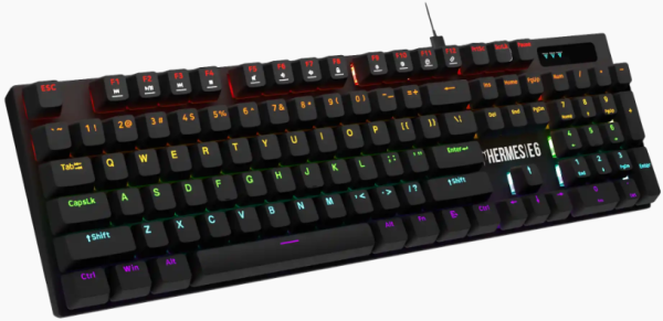 Tastatura mehanicka + miš Gamdias Hermes E6