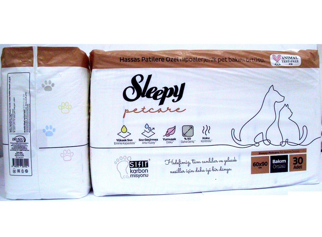 SLEEPY PETCARE podloga za ljubimce 90x60 30/1