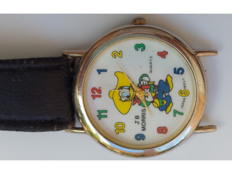 JB MORRIS JAPAN DONALD DUCK WATCH sa slika