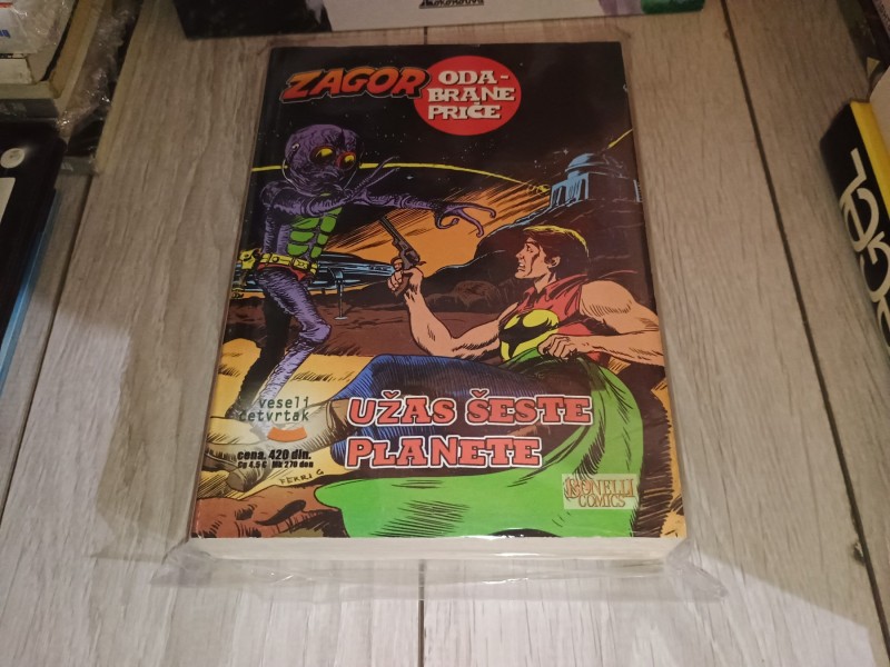 Zagor Uzas seste planete BR 10