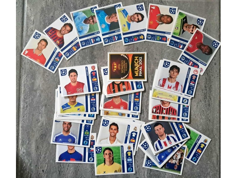 57 sličica Liga Šampiona 2011-12
