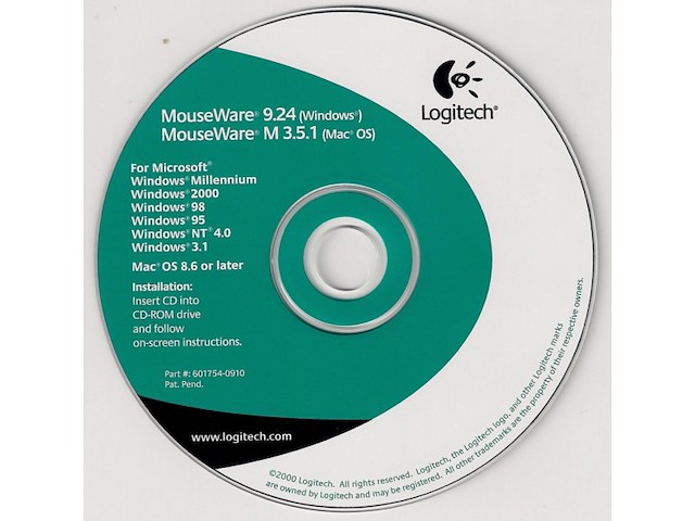 Logitech MouseWare v9.24