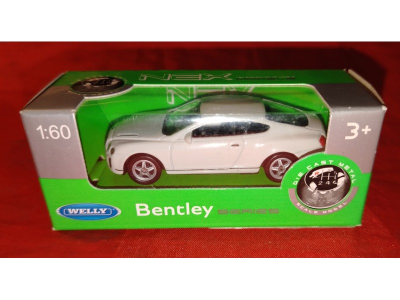 Bentley Continental Supersports modelcar Welly 160