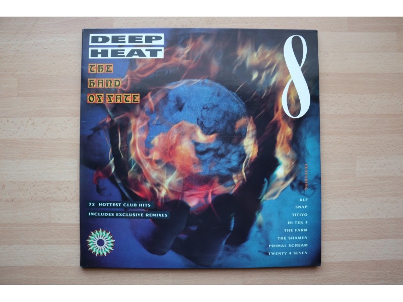 Deep Heat 8 - The Hand Of Fate - Snap.KLF,Shamen..(2LP)