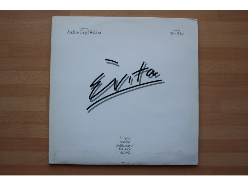 Andrew Lloyd Webber And Tim Rice – Evita Dupli LP