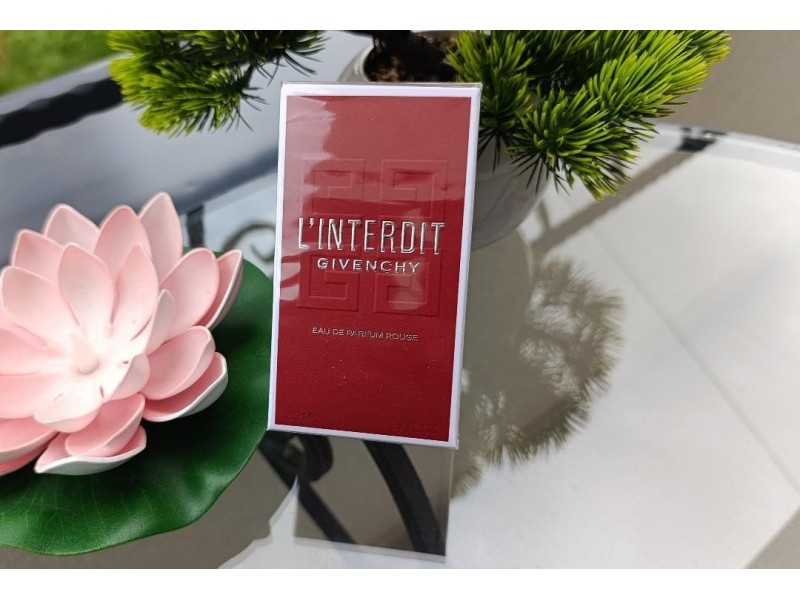 GIVENCHY L'INTERDIT ROUGE EDP 80ml Zenski Original