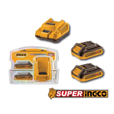 Ingco fbcpk2212e set 2 ah x 2 + punjač super ( FBCPK2212E )