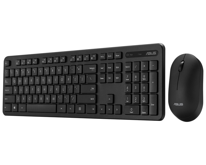 ASUS - CW100 Wireless YU tastatura + miš crna