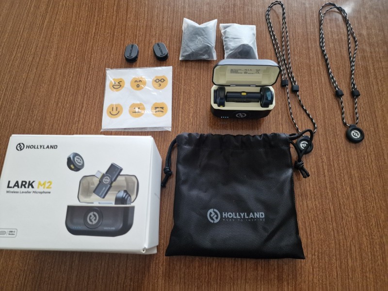 Hollyland Lark M2 USB-C, odlicni mikrofoni