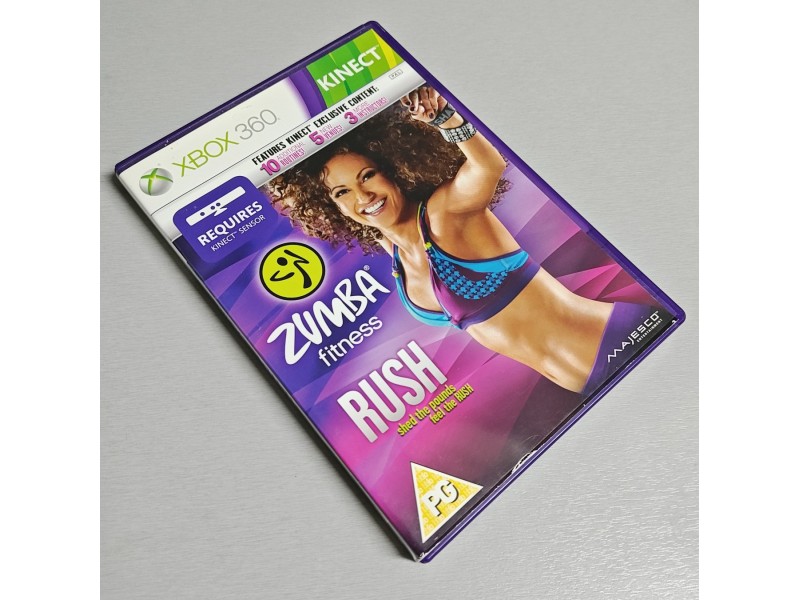 Zumba Fitness RUSH XBOX 360