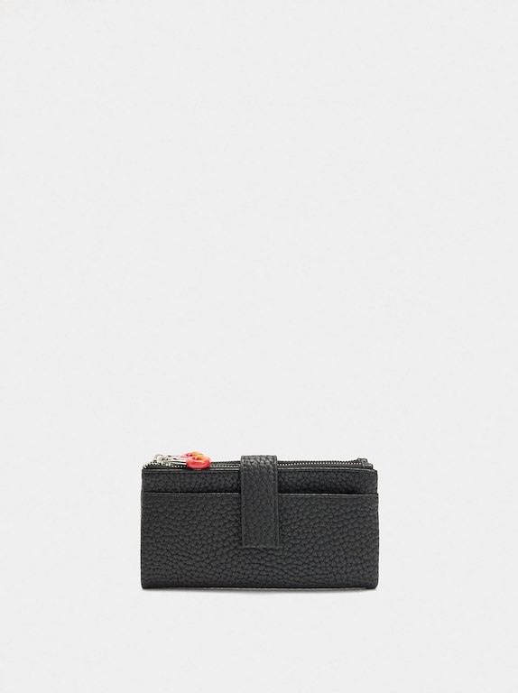 WALLET WITH DOUBLE EFFECT TEXTURE L