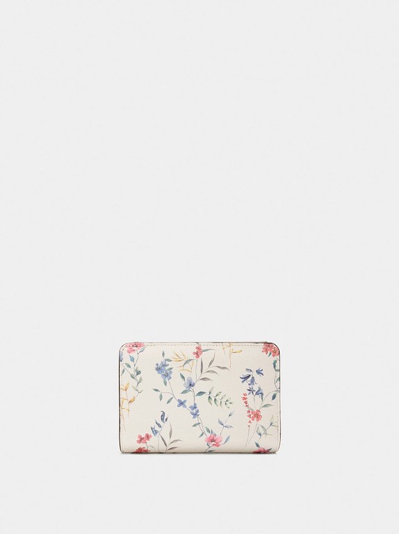 FLORAL PRINTED WALLET