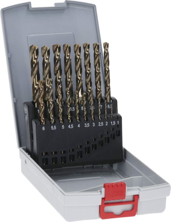 Bosch PRO Stainless Steel HSS-Co set burgija za bušenje metala 1-10 mm 19/1 (2608587014)