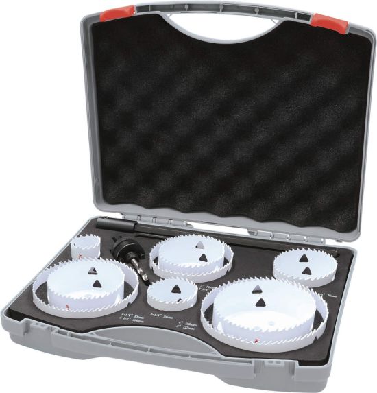 Bosch Multi Material set testera za otvore sa navojem, 35; 54; 70; 76; 83; 95; 102; 114; 127×40 mm (2608594615)