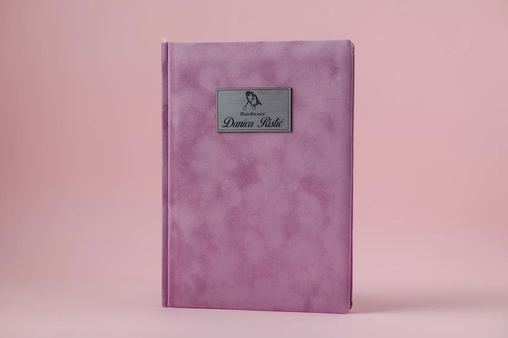 Pliš rokovnik B5 | Majestic Violet