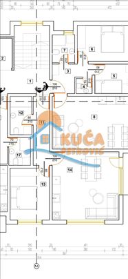 Na prodaju stan u izgradnji 48m2, Donja Vrežina