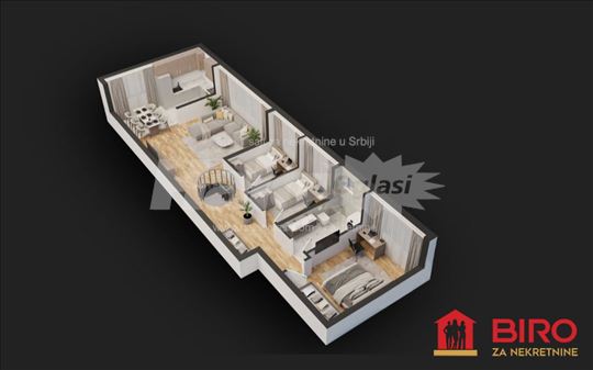 Stan,NOVI SAD,TELEP,kv: 84.00, € 211500, ID: 10124