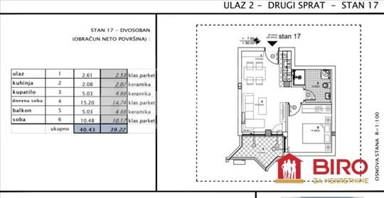 Stan,NOVI SAD,TELEP,kv: 39.00, € 98420, ID: 101238