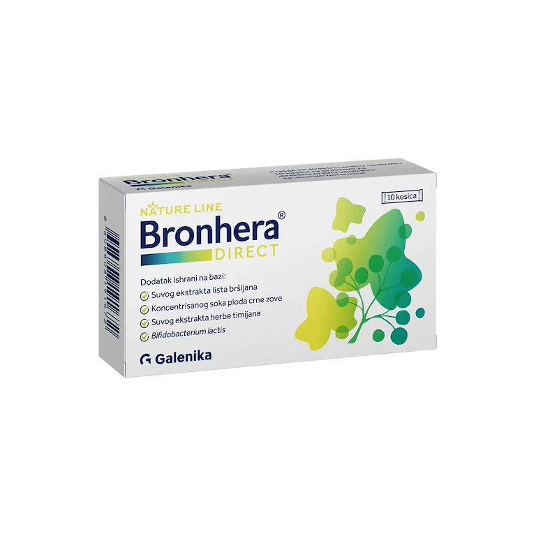 Bronhera® 200 N-Acetil Cistein 10 Kesica