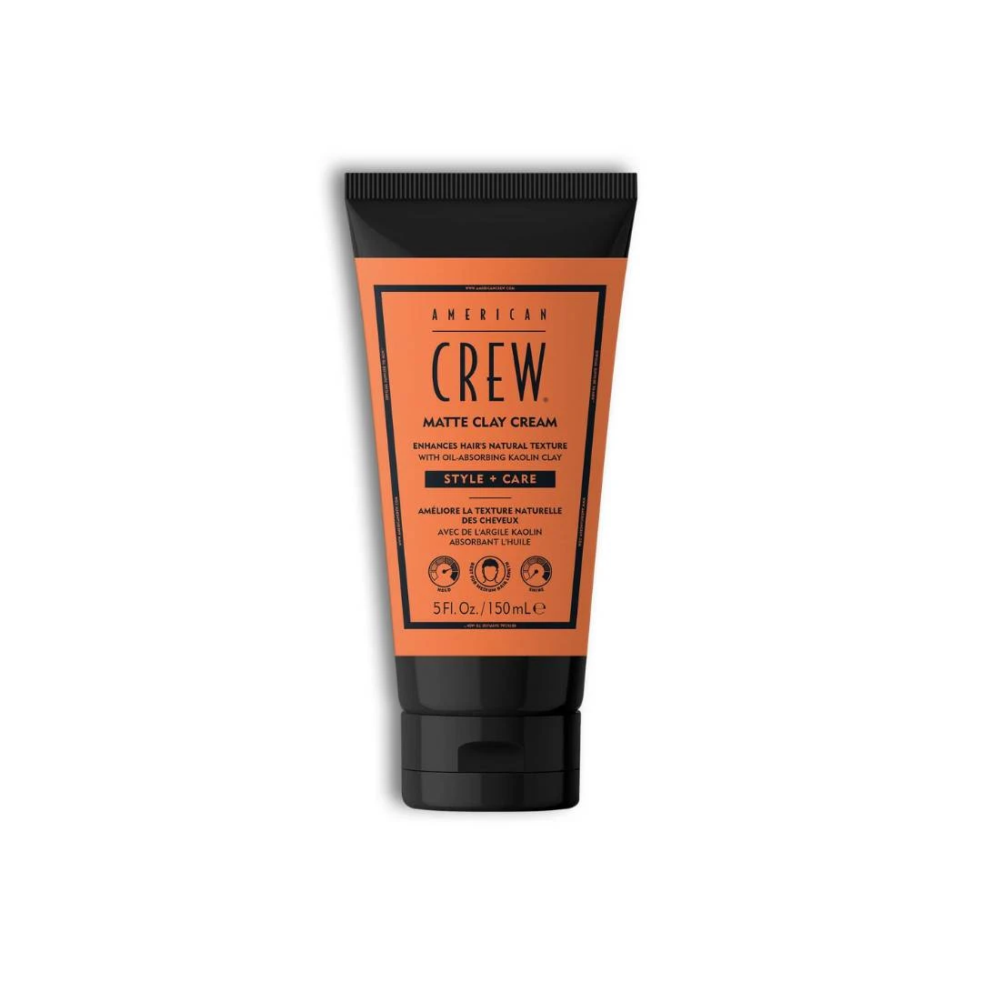 American CREW MATTE CLAY CREAM Krema za Srednje Učvršćivanje i Mat Izgled Kose 150 mL