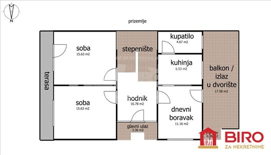 Kuća,NOVI SAD,KLISA,kv: 163.00, € 185400, ID: 3000