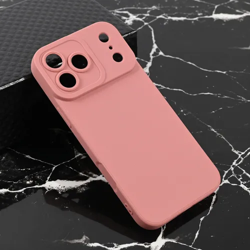 Futrola - maska Teracell Giulietta za iPhone 17 Pro Max 6.9 mat tamno roze