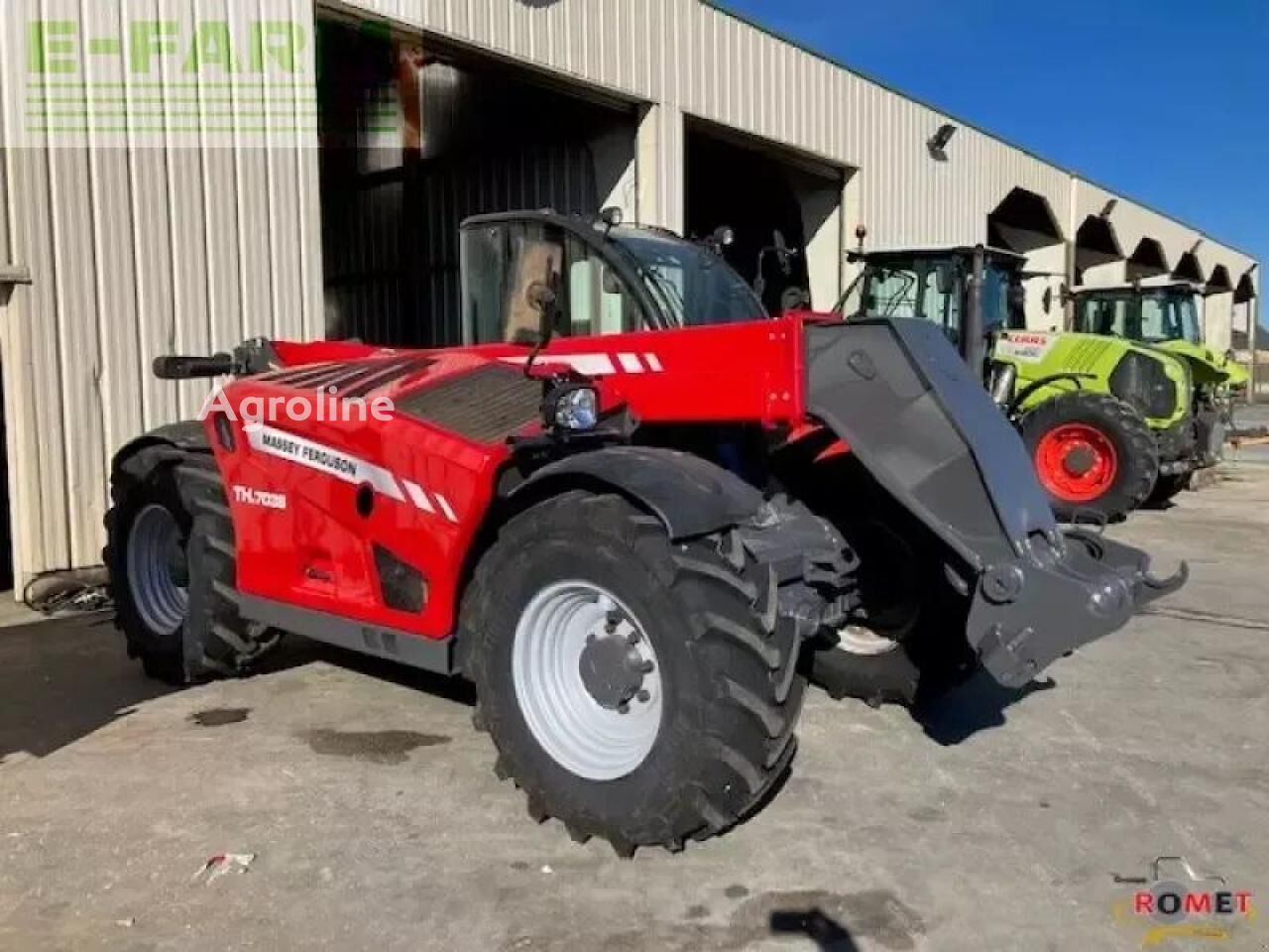Massey Ferguson th7038 poljoprivredni utovarivač