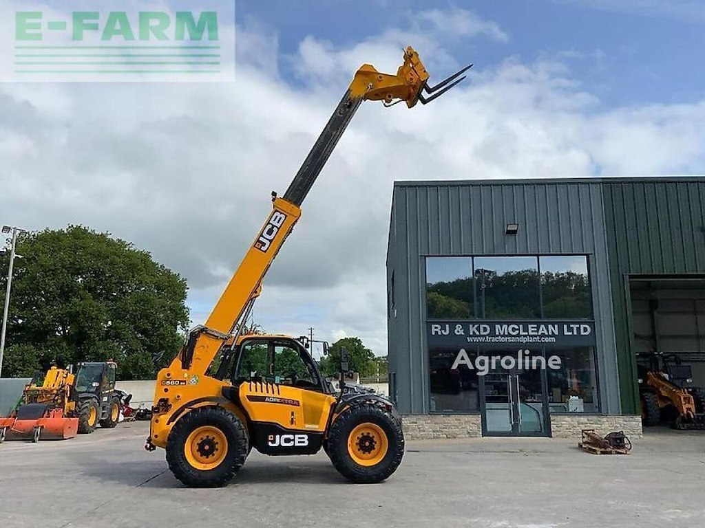 JCB 560-80 agri xtra telehandler (st23410) poljoprivredni utovarivač
