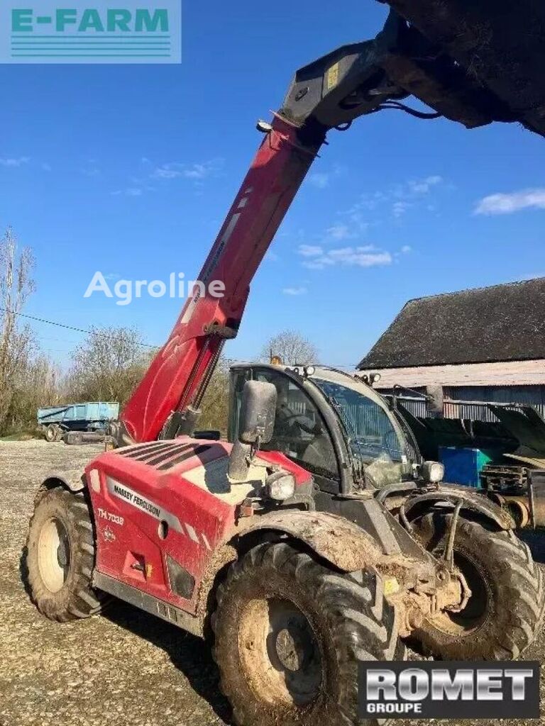 Massey Ferguson th7038 poljoprivredni utovarivač