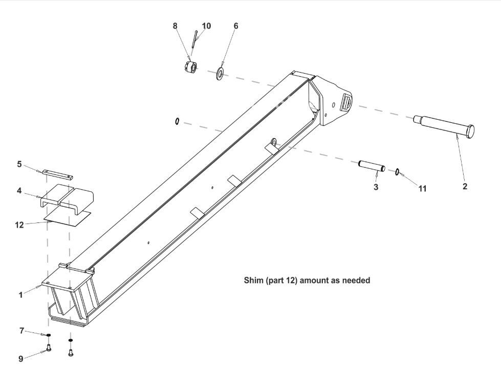 Nova Loglift ramię wysuwne żurawia 251S 94567450 šumarska dizalica