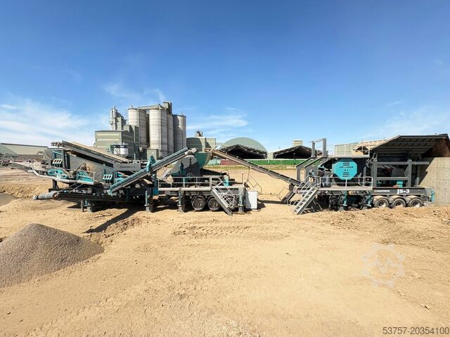Mobilna postrojenje za drobljenje
Constmach Mobile Crushing Plant Mobile Crushing Plant 120-150 tph JS-2