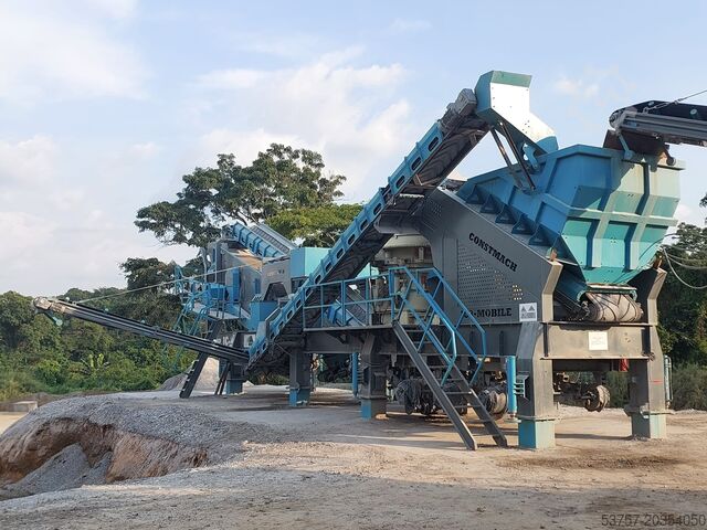 Mobilna drobilica / Čeľusna drobilica
Constmach Mobile Crushing Plant 250-300 TPH Mobile Jaw Crushing Plant