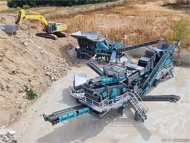 Mobilna postrojenje za drobljenje
Constach Mobil Crushing Plant 120 T/H mobile impact crushing plant