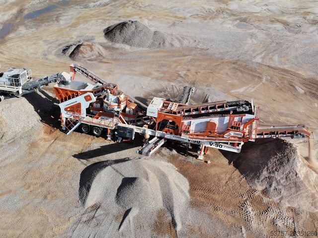 Oprema za drobljenje/mobilna drobilica
Constmach Mobile Crushing Plant Mobile vertical shaft impact crushing