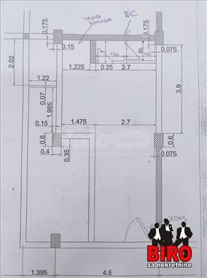 Novi Sad, Grbavica, Lokal, 29,00m2