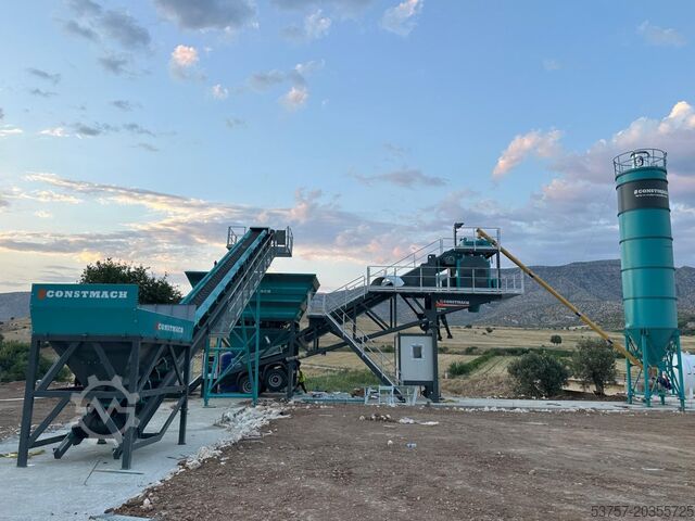 Postrojenje za mešanje betona / betonska baza
CONSTMACH Mobile Concrete Batching Plant 60 m3/h Mobile Concrete Batching Plant