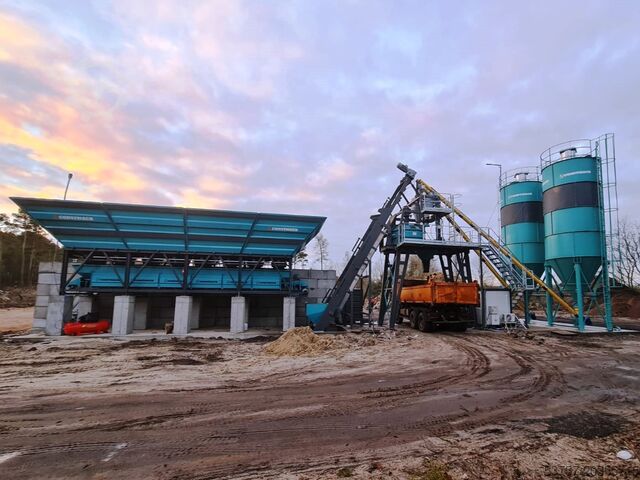 Betonska mešalica, betonska baza
CONSTMACH Concrete Batching Plant 60 M3/H Compact Concrete Batching Plant