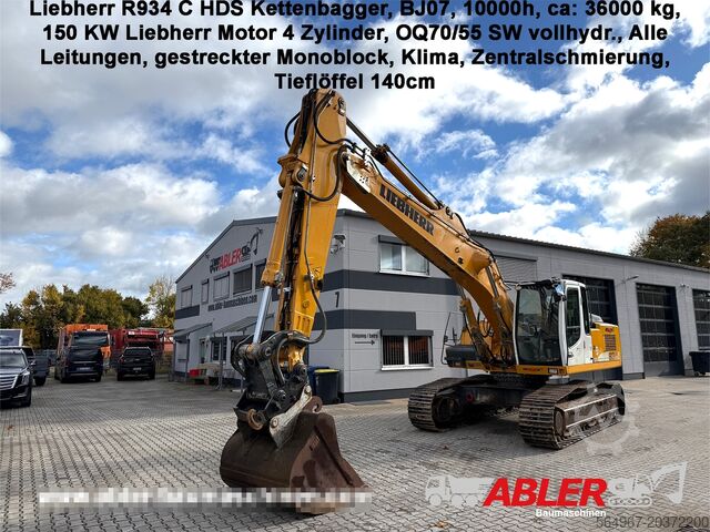 Bageri za puzanje
Liebherr R 934 C HDS OQ 70/55 ZS