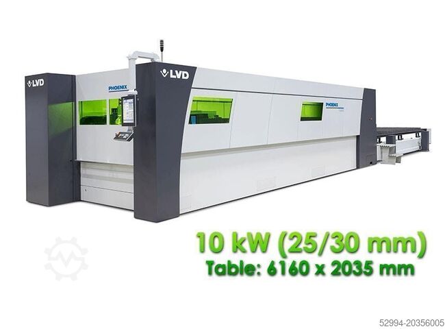 Laserske mašine za krojenje
LVD Phoenix 6020 - 10 kW fiberlaser