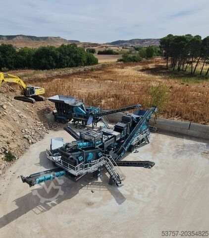 Mobilni drobilac / drobilac
Constmach Concassage 120T/H Installation Mobile de Concassage